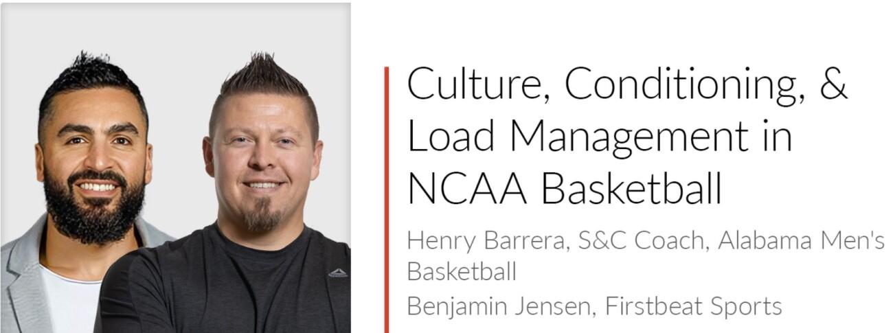 Culture, Conditioning & Load Management in NCAA Basketball - Firstbeat